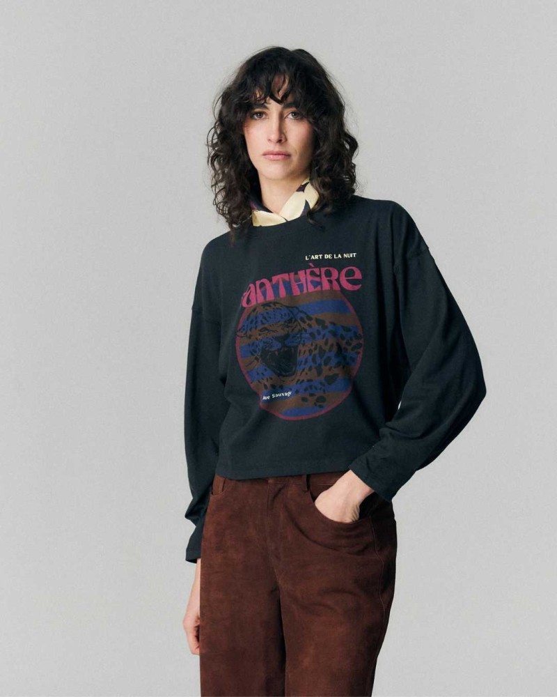 POLERA MUSEUM NEGRO HUMO